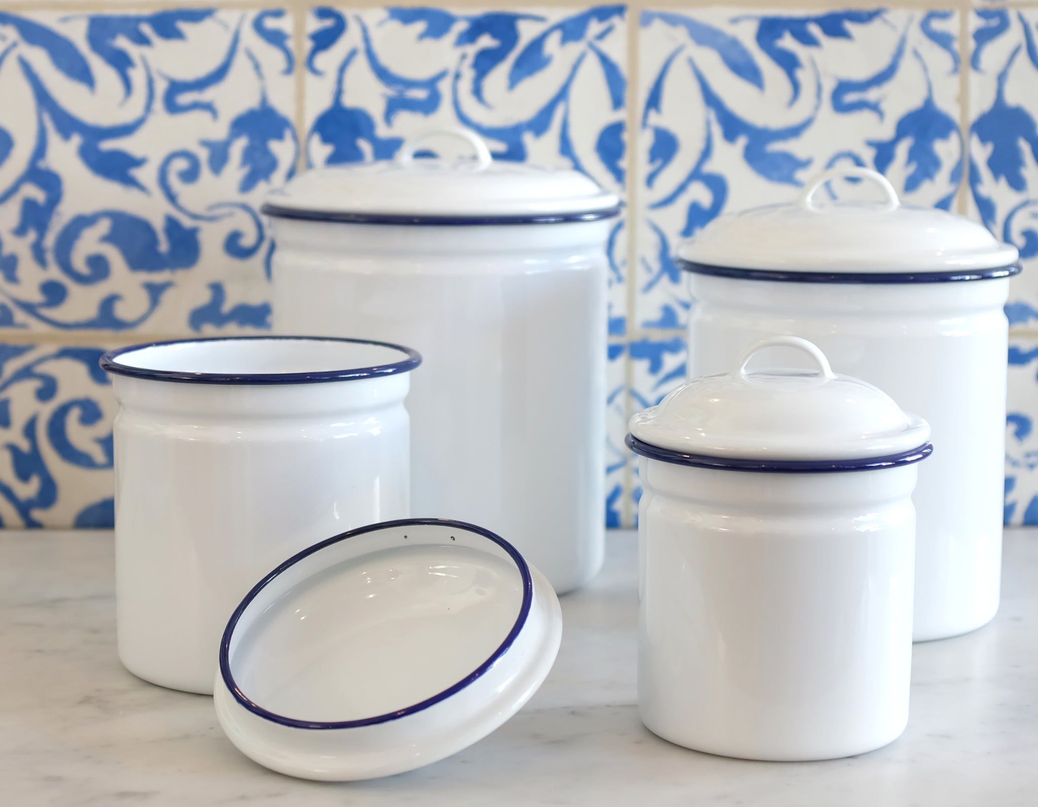 Enamelware Canister Set – Raoul Store